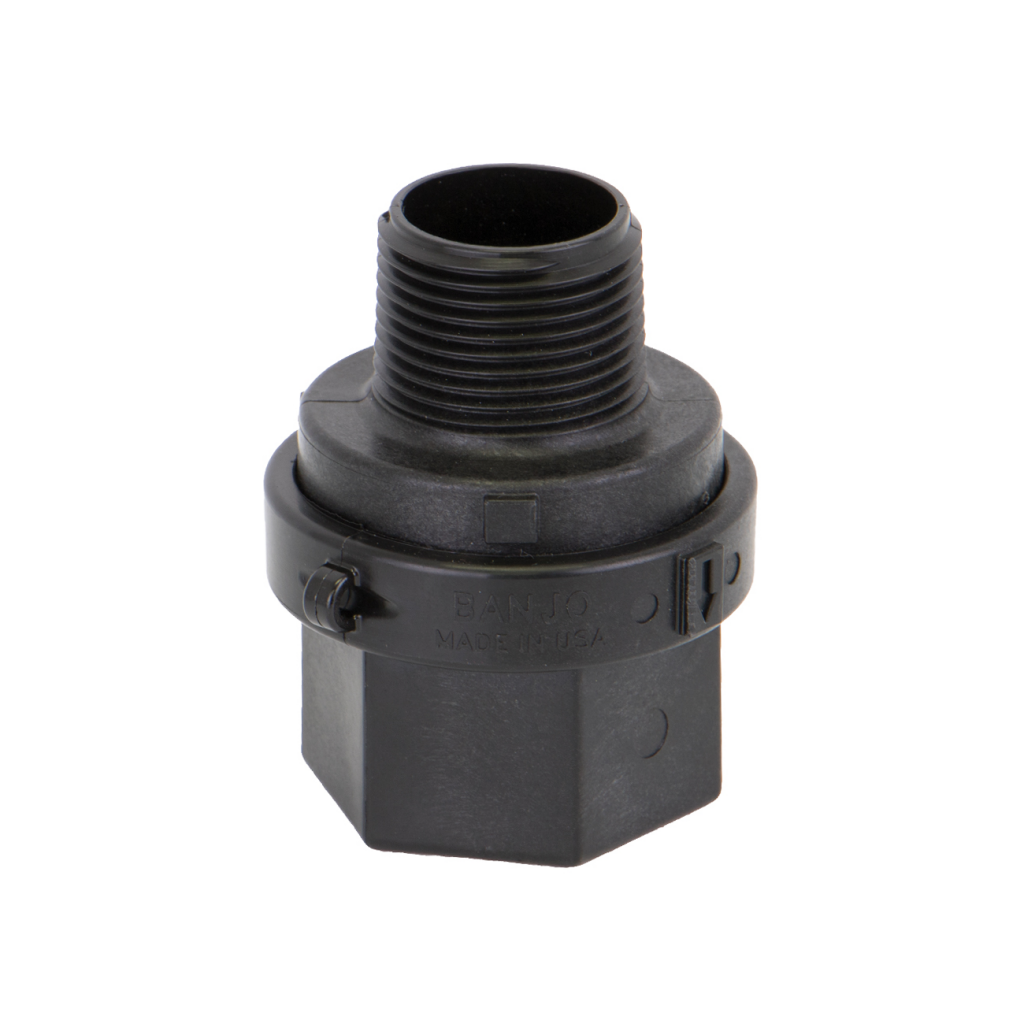 Polypropylene Manual 2 Way Check Valve Thread Female & Male - Pompetech